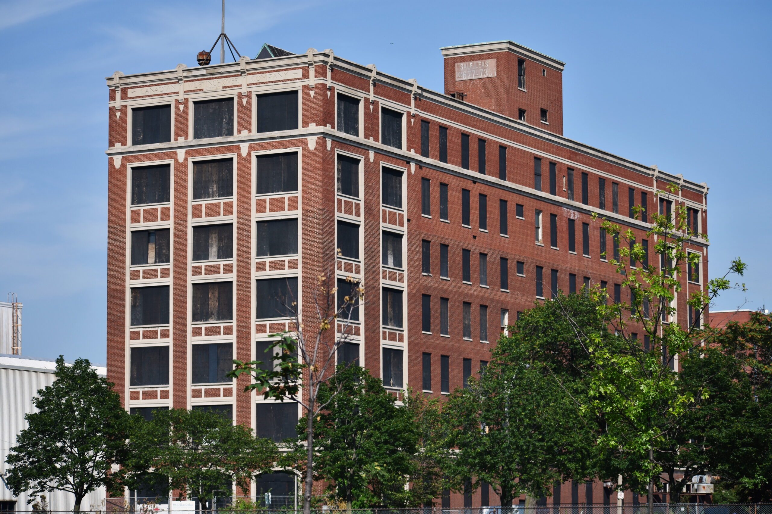 New Owners Begin Work on Westinghouse Building, One of the Boarded ...