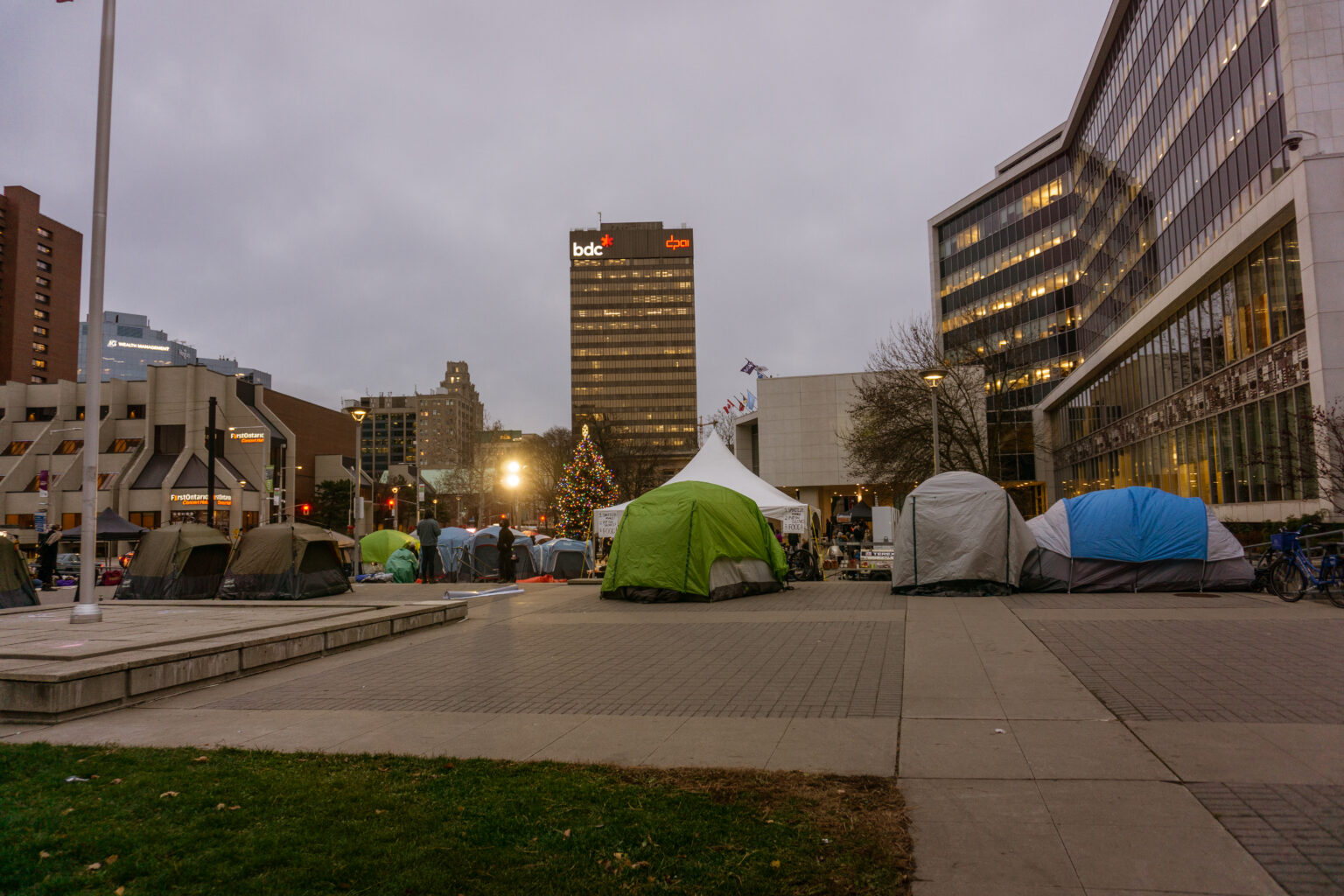 Protest, Police, Pandemic, and Rights: Camping in Front of City Hall ...