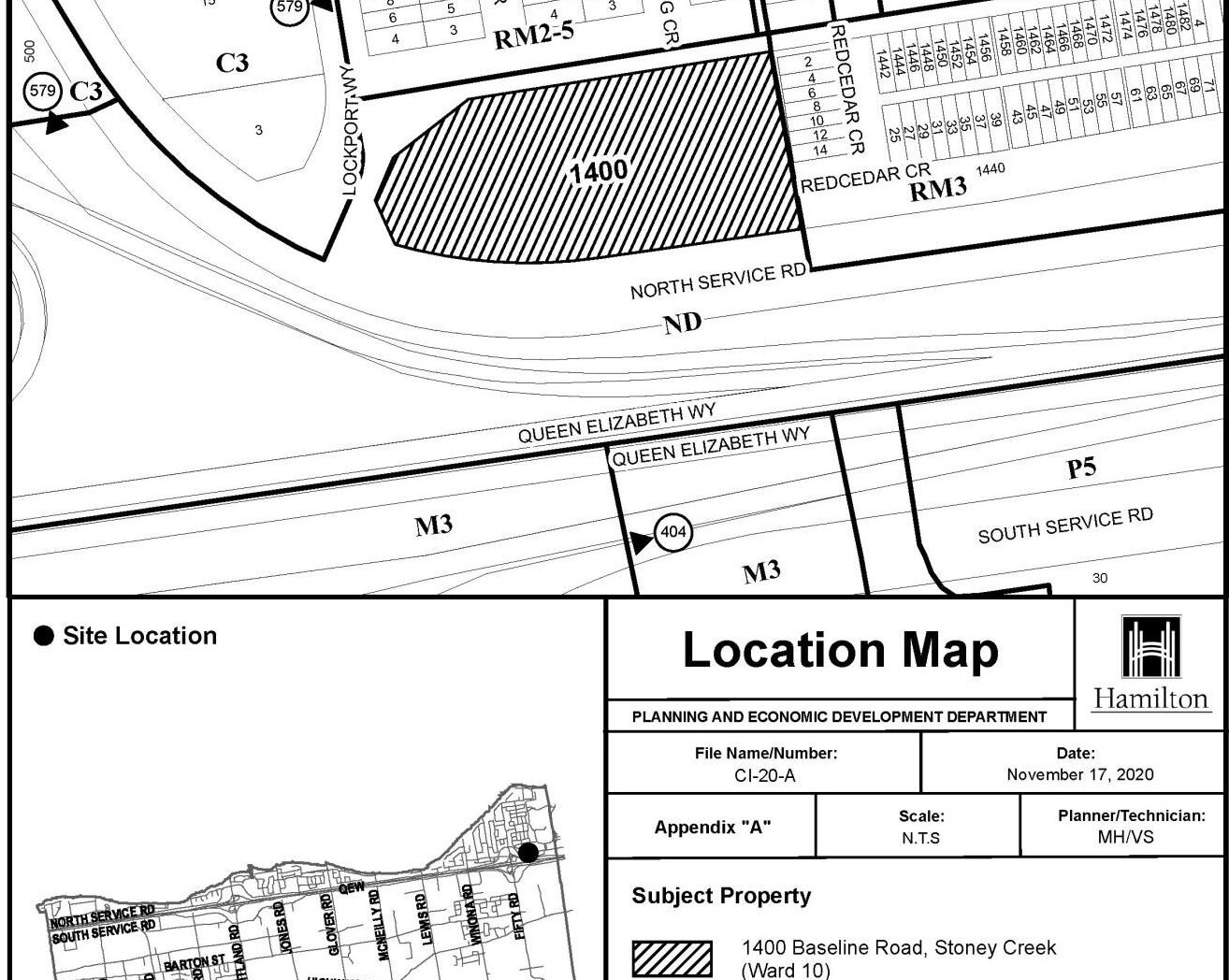 Planning Committee Upzones City Lands at 1400 Baseline Road Prior to ...