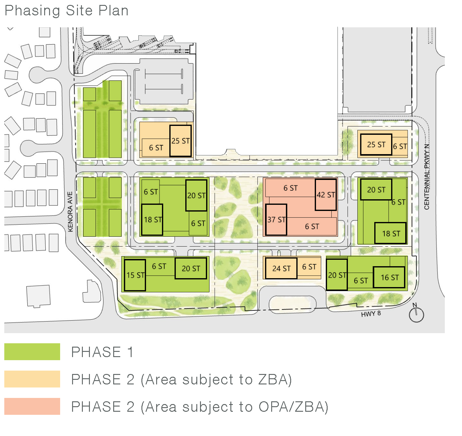 Eastgate Square Submit First Concepts for Redevelopment, Including a 42 ...