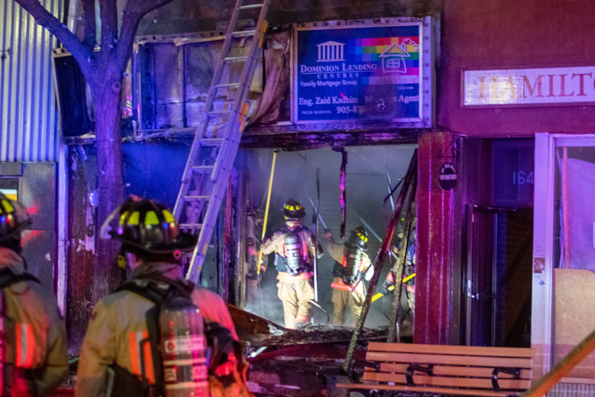 Multiple Alarm Fire in Downtown Hamilton Guts Vacant Building at 168 ...