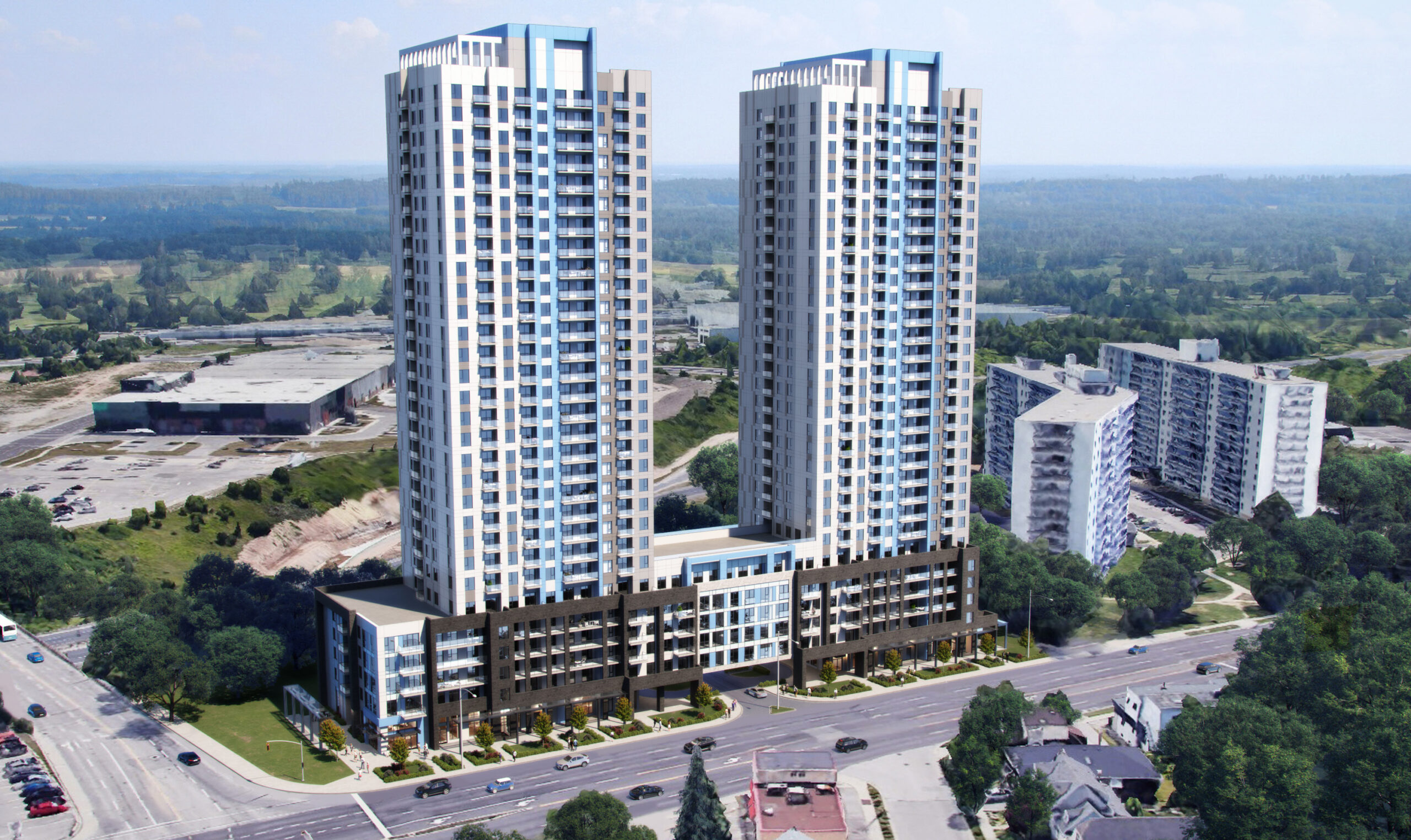 Hamilton Design Review Panel: Two 25-Storey Towers proposed for Main ...